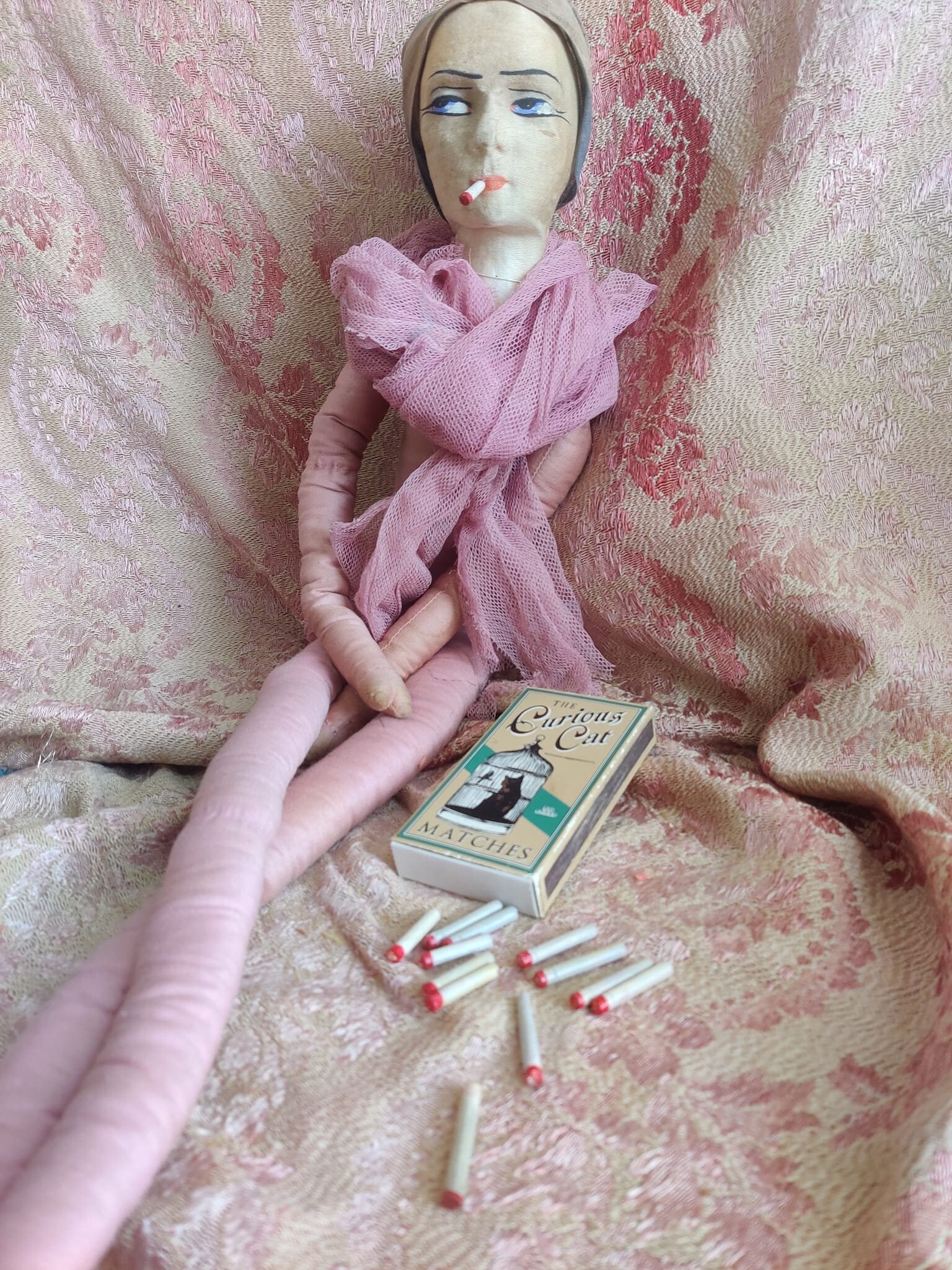 Antique Boudoir Doll cigarettes - Etsy
