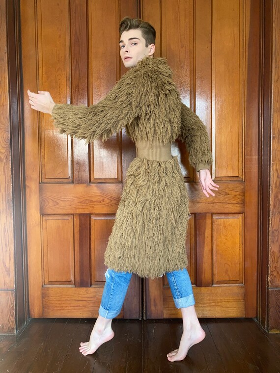 Rare 70s Shag coat by Crissa - Gem