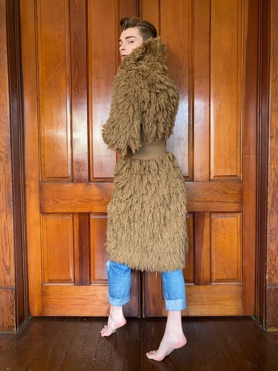 Rare 70s Shag coat by Crissa - Gem