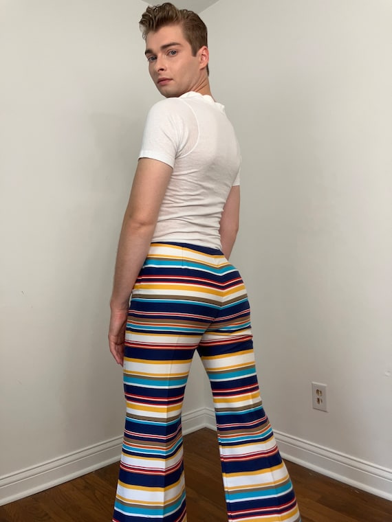 60s Bobbie Brooks striped flared pants - Gem