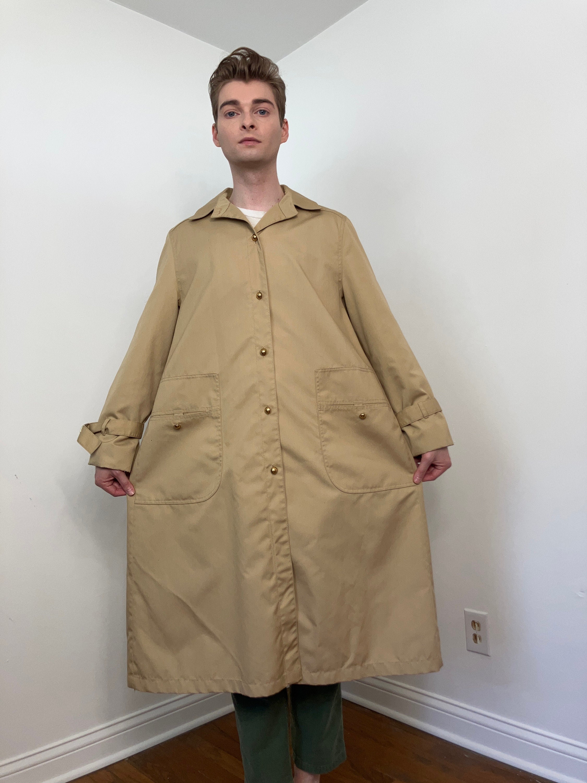 70s Bonnie Cashin Swing Trench Coat - Etsy