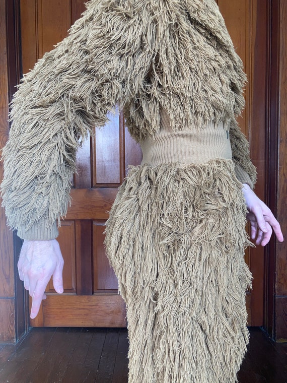 Rare 70s Shag coat by Crissa - Gem