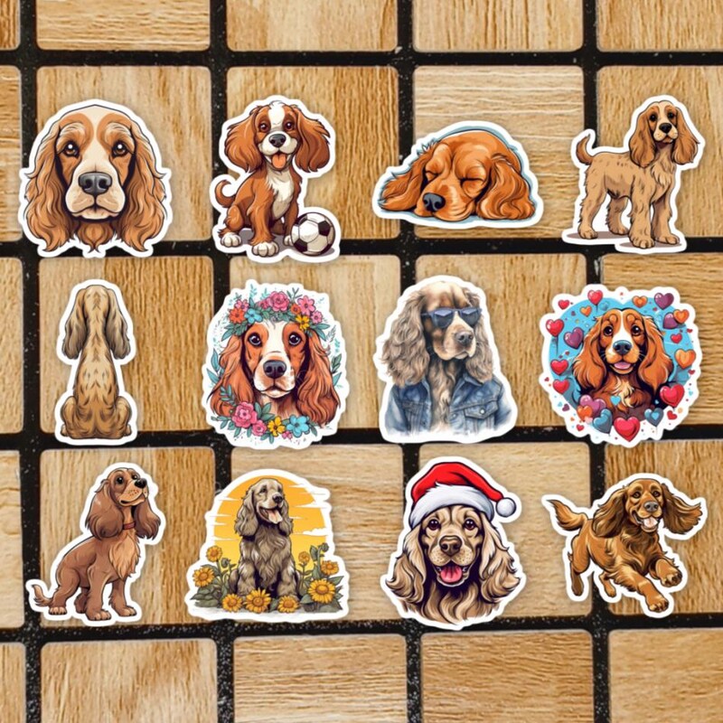 Cocker Spaniel Decal - Etsy