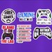 Set of 6 Gamer Stickers Gaming Sticker Pack Gamer Sticker - Etsy