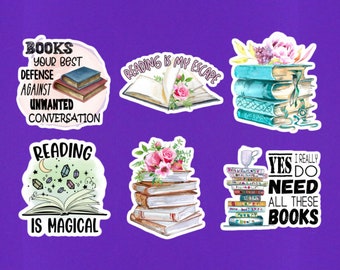 Personalized Kindle Stickers, Book Stickers, Book Lover Gift, Reading ...
