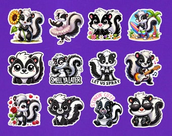 Skunk Sticker - Etsy