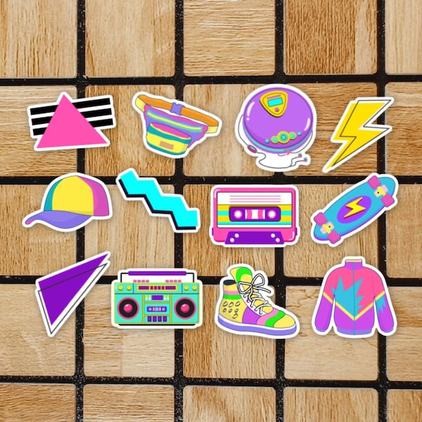 90s Stickers - Etsy
