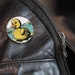 Set of 6 Duck Magnets or Pinback Button Pins - 1.25" - Yellow Rubber ...