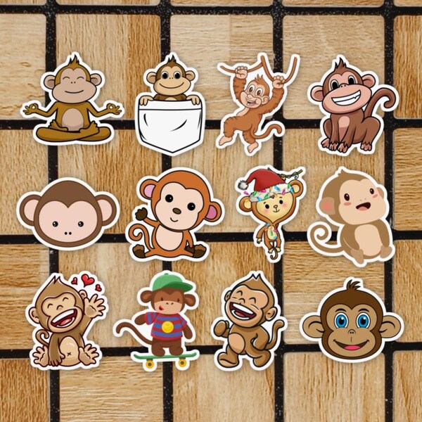 Kawaii Monkey - Etsy