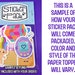 Set of 9 Cute Kawaii Science Stickers / Sticker Pack / 2 on Their ...