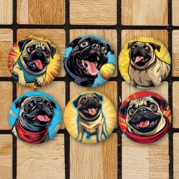 Pug Magnet - Etsy