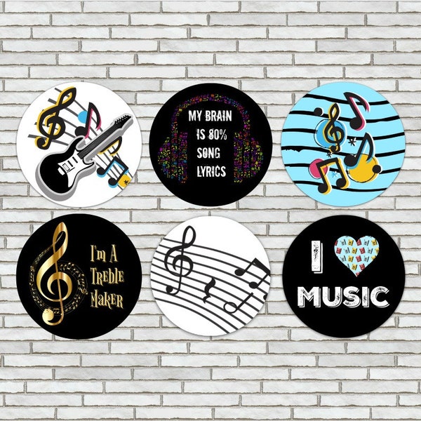 Music Magnets - Etsy