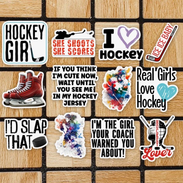 Girls Hockey Party - Etsy