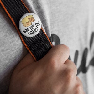 Funny Cheese Pun Fridge Magnets or Pinback Buttons Pin - Set of 6 ...