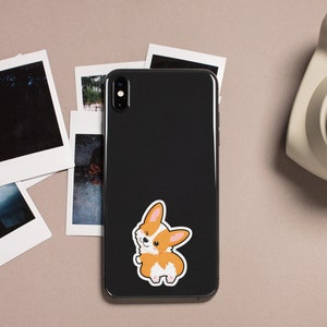 Set of 6 Cute Dog Stickers / Corgi Sticker Pack / 2 or 3 Size / Animal ...