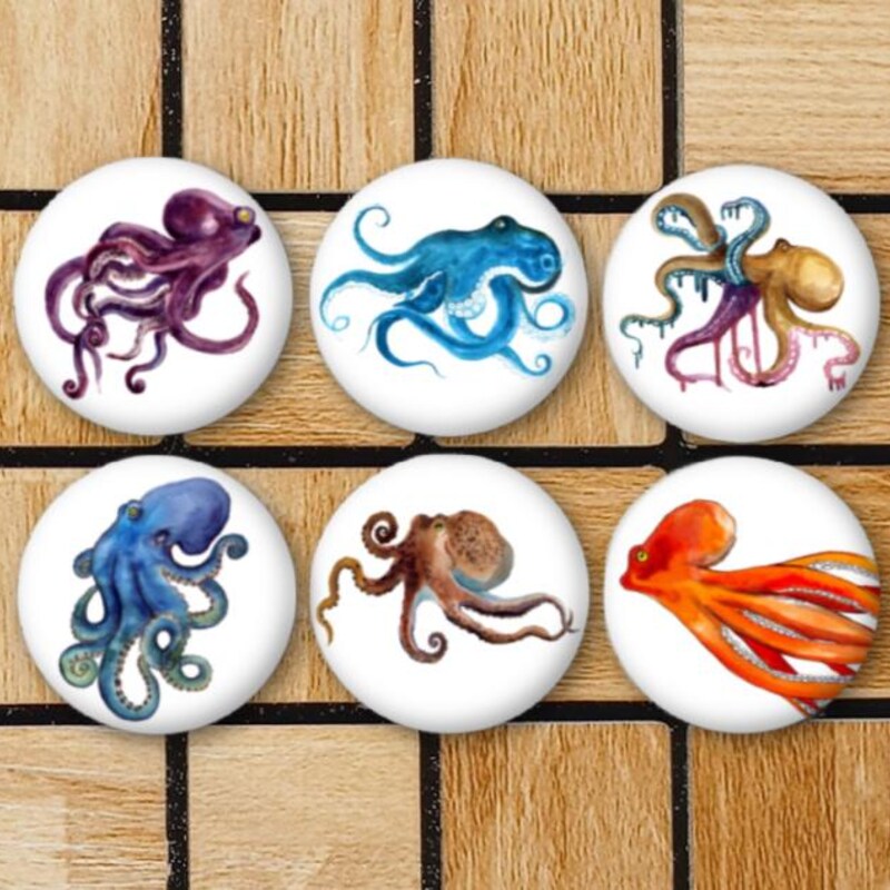 Sea Life Magnets - Etsy