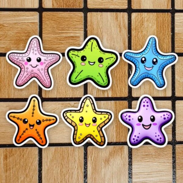 Starfish Sticker - Etsy