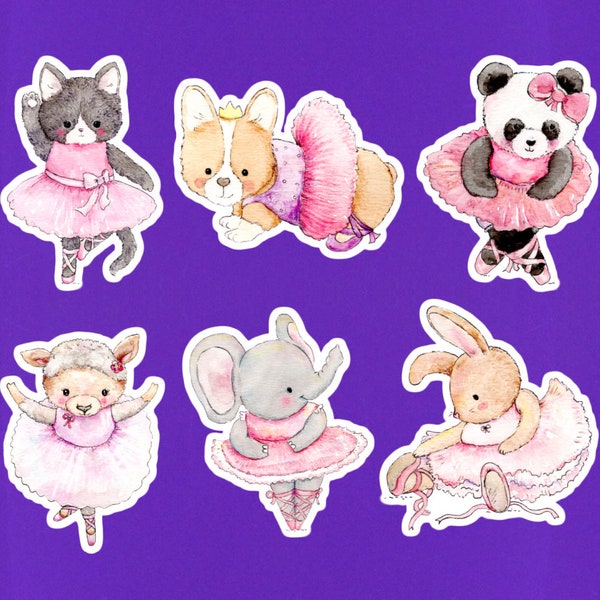Ballet Sticker - Etsy