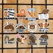 Giraffe Sticker Pack Set of 6 Die Cut Stickers 3 Giraffe Stickers Gift ...