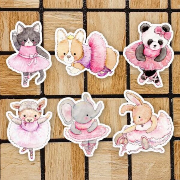 Ballet Sticker - Etsy