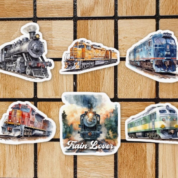 Train Sticker - Etsy