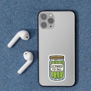 Funny Pickle Sticker Pack, Set of 12, Pickle Stickers, Pickle Gift for ...