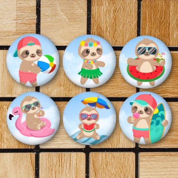 Cartoon Sloth - Etsy