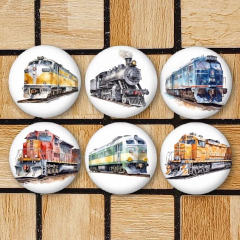 Steam Train Fridge Magnet - Etsy Canada