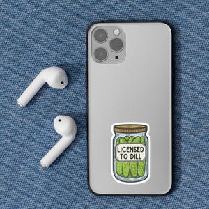 Funny Pickle Sticker Pack - Set of 12 Pickle Stickers - Cute Pickle ...