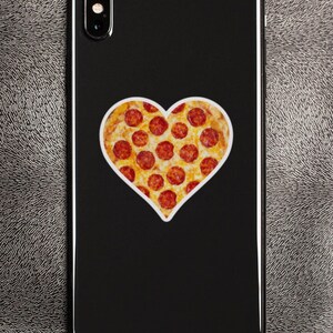 Pizza Sticker Pack of 6 Die Cut Stickers 3 Size Gifts for A Pizza Lover ...