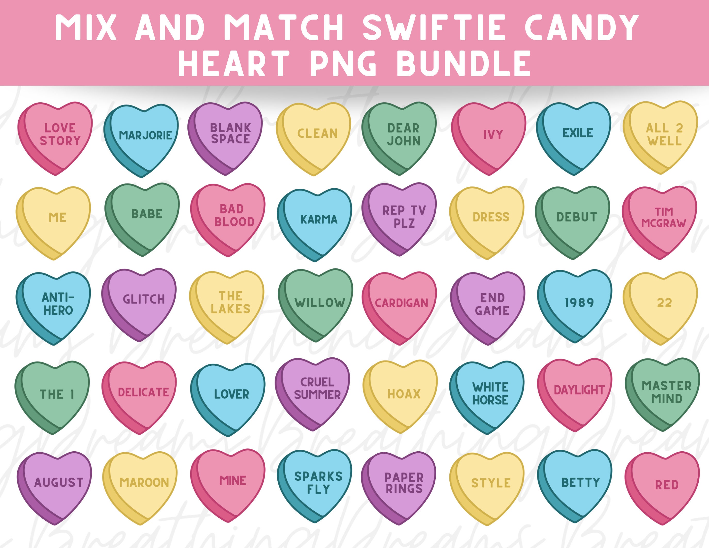 Taylor Swift Candy Hearts PNG Taylor Swift Song Titles Conversation ... Taylor Swift Candy Hearts PNG Taylor Swift Song Titles Conversation ...