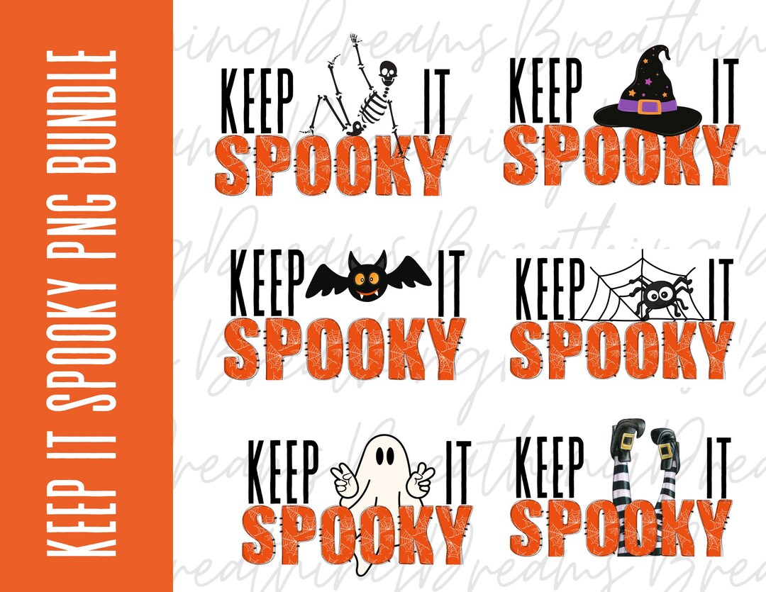 Halloween PNG Files, Spooky Png, Keep It Spooky Png, Halloween ...