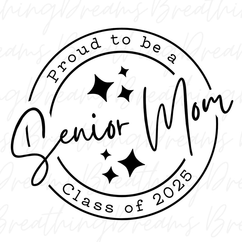 Senior Mom SVG | 2025 Senior Mom SVG | Senior Mom Design | Senior Mom ...