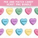 Funny Candy Heart PNG | Valentine's Day Humour PNG | Anti Valentine's ...