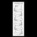 Stacked Books Printable Book Log Printable Digital Bookmark Reading Log ...