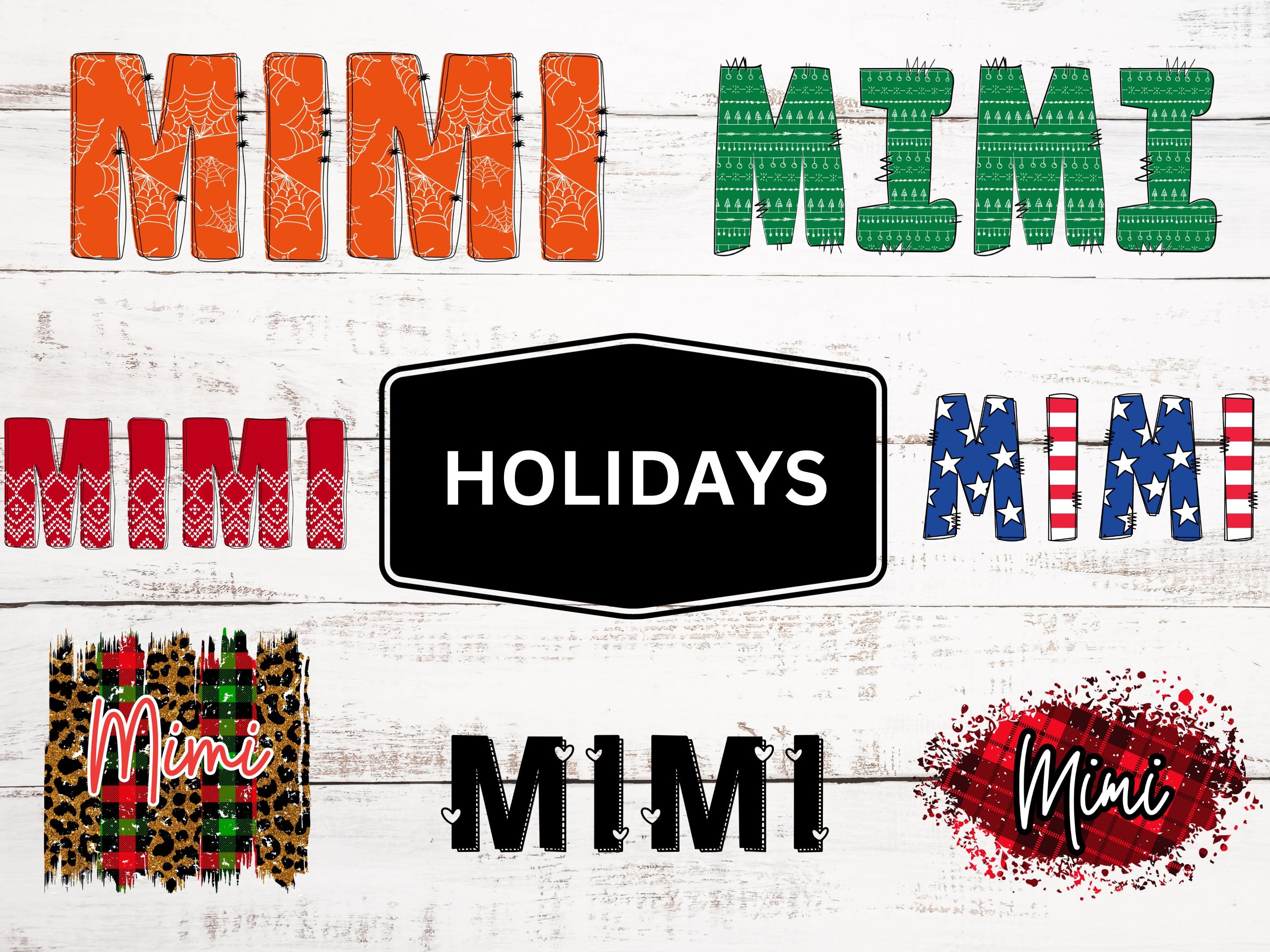 Mimi PNG for Sublimation and DTF Transfers, Mimi PNG Bundle, 40 Unique ...