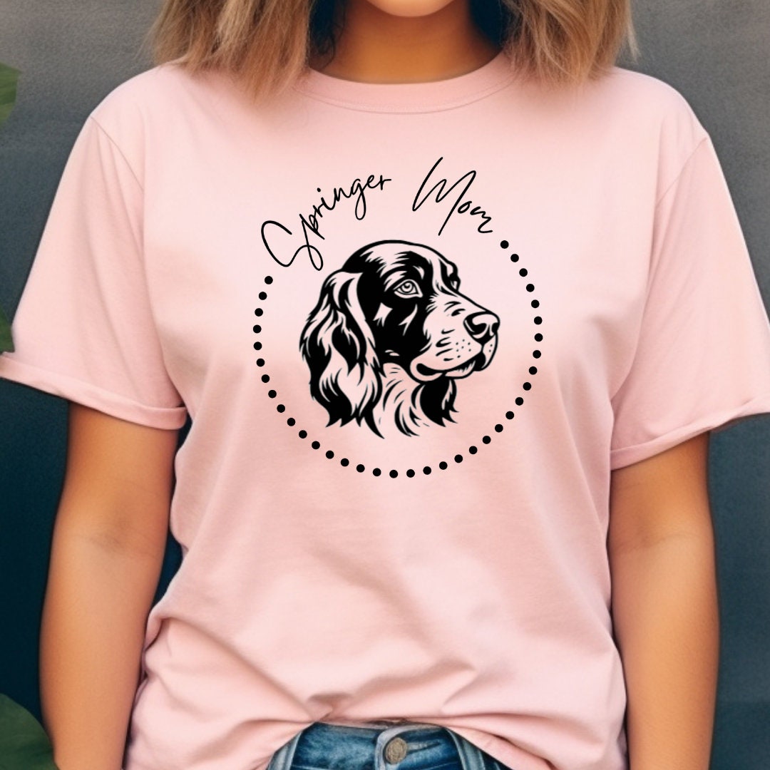 Custom "dog Mom" SVG | Springer Spaniel Mom | Springer Mom Svg ...