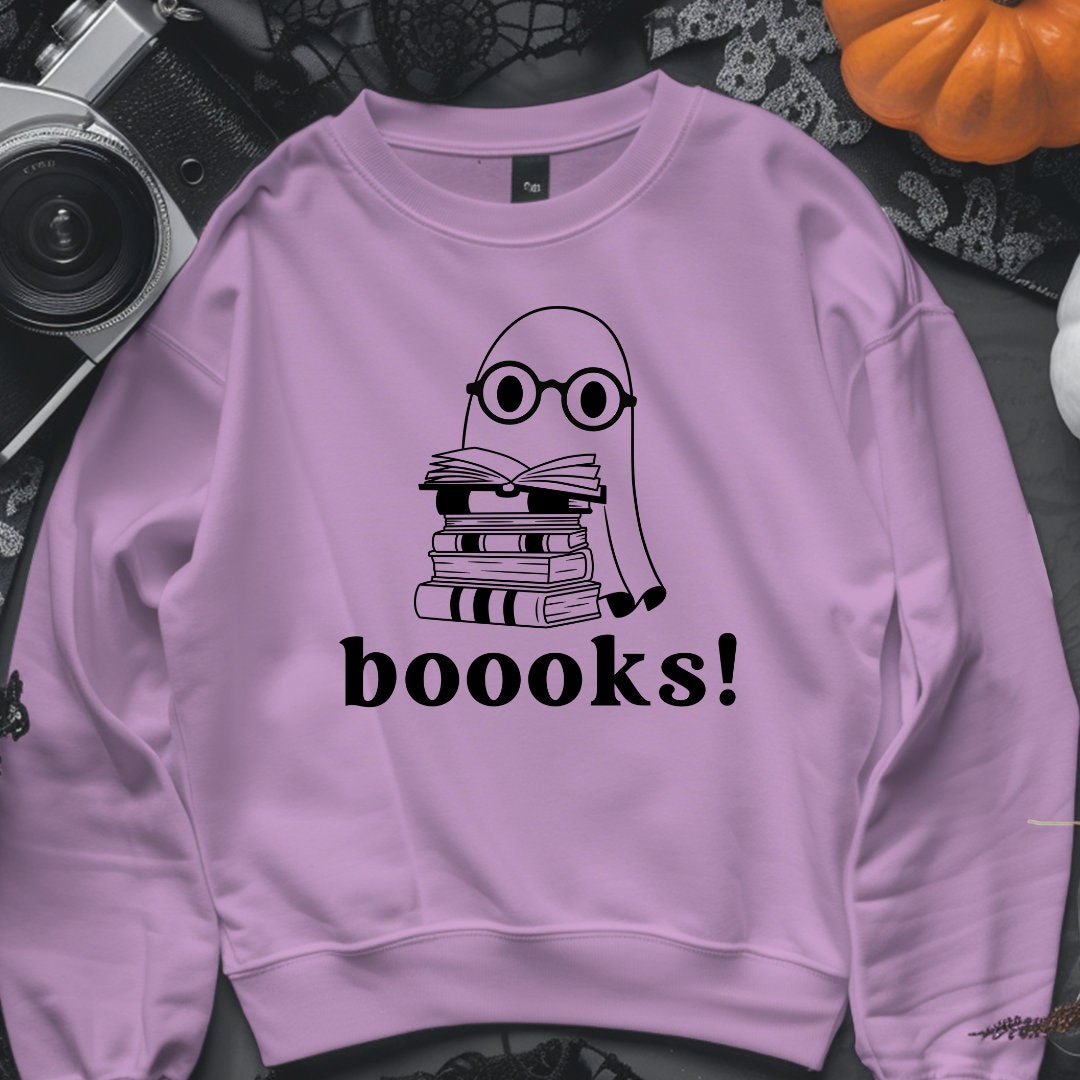 Ghost Books SVG, Ghost SVG, Ghost Books Design, Halloween SVG, Bookish ...