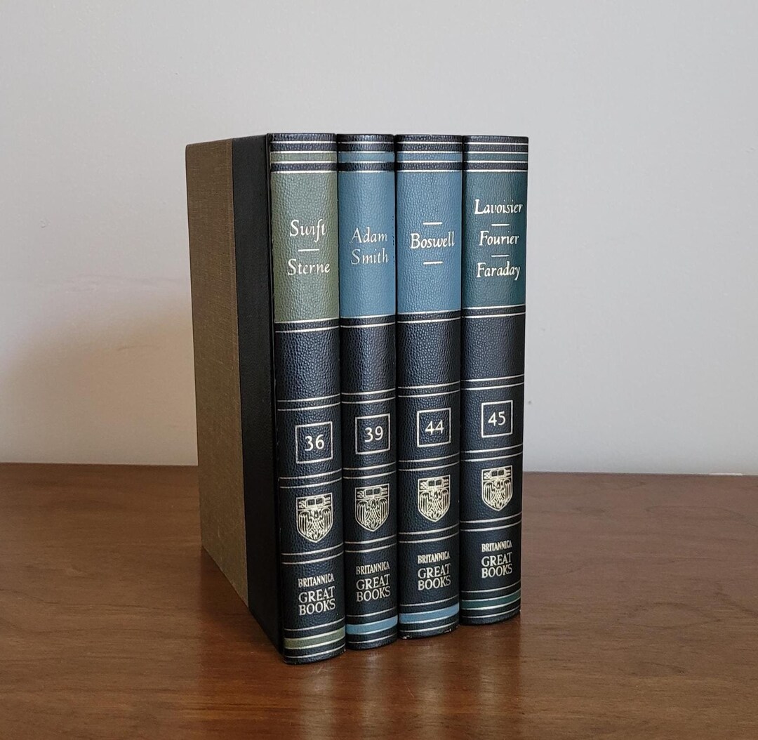 Vintage 1952 Britannica Books Set – Literary Classics - Etsy