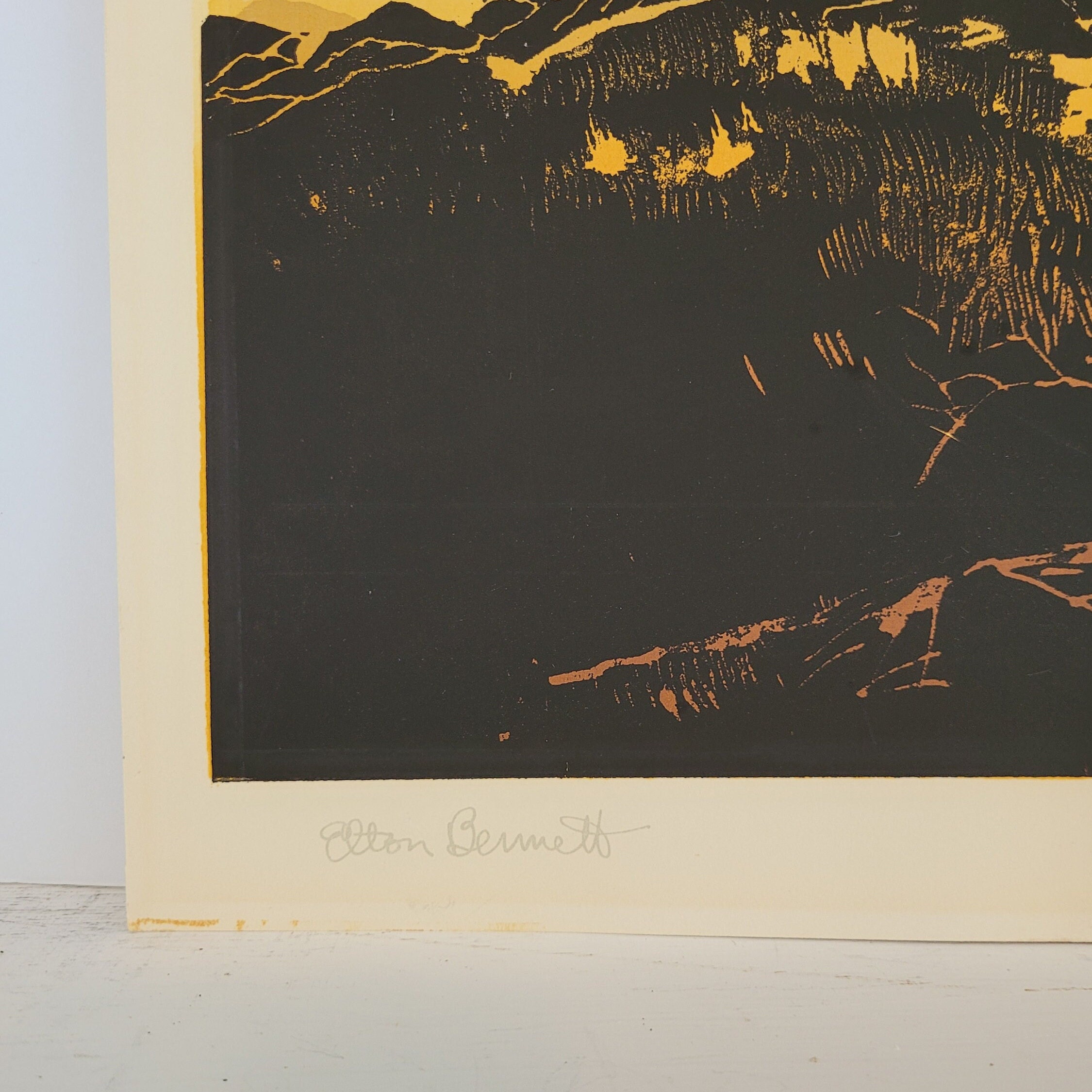 Original Serigraph Titled "The Storm Coast" Pencil Signed by American ...