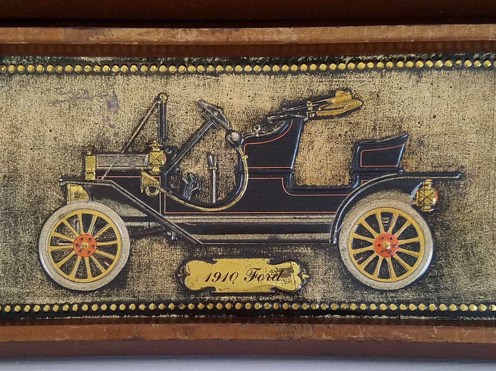 Vintage Car Wall Plaques – 1908 Buick, 1910 Ford Bas Relief - Etsy