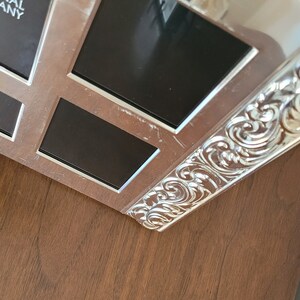 Vintage Silver Plated Collage Photo Picture Frame by International ...