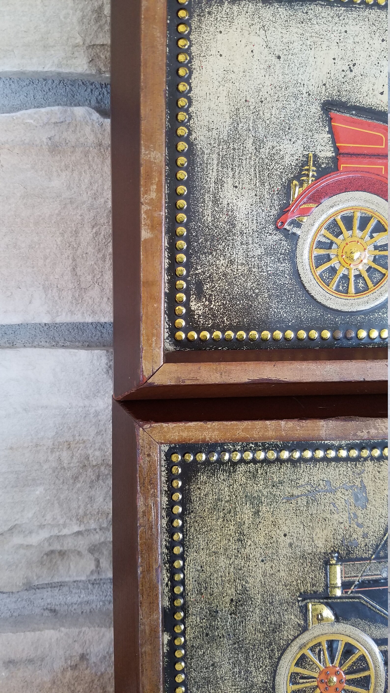 Vintage Car Wall Plaques – 1908 Buick, 1910 Ford Bas Relief - Etsy