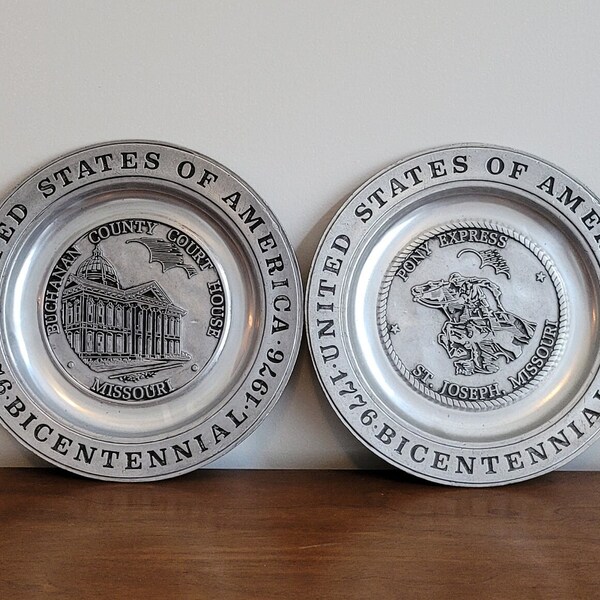 Bicentennial Plate - Etsy UK