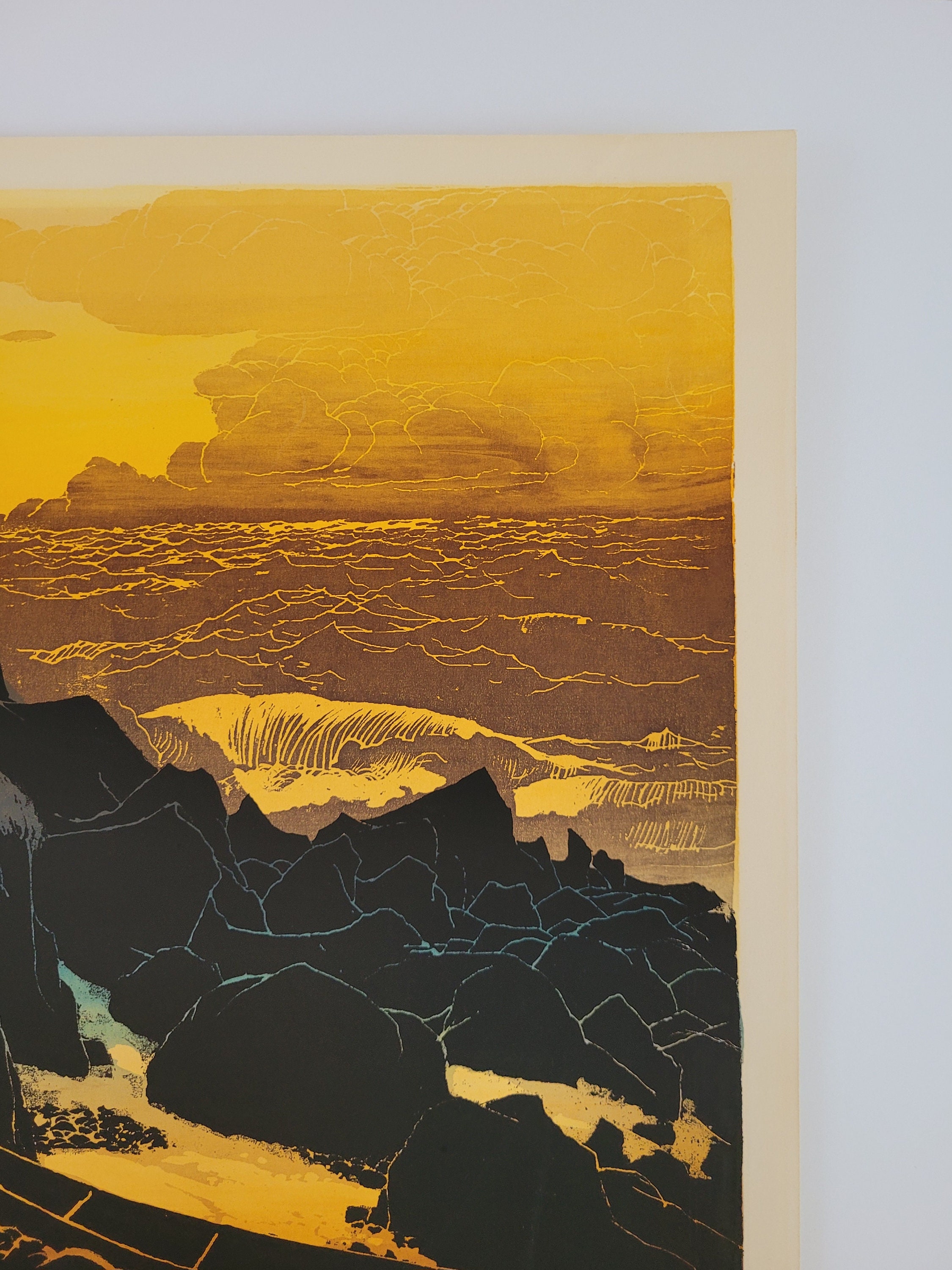 Original Serigraph Titled "The Storm Coast" Pencil Signed by American ...