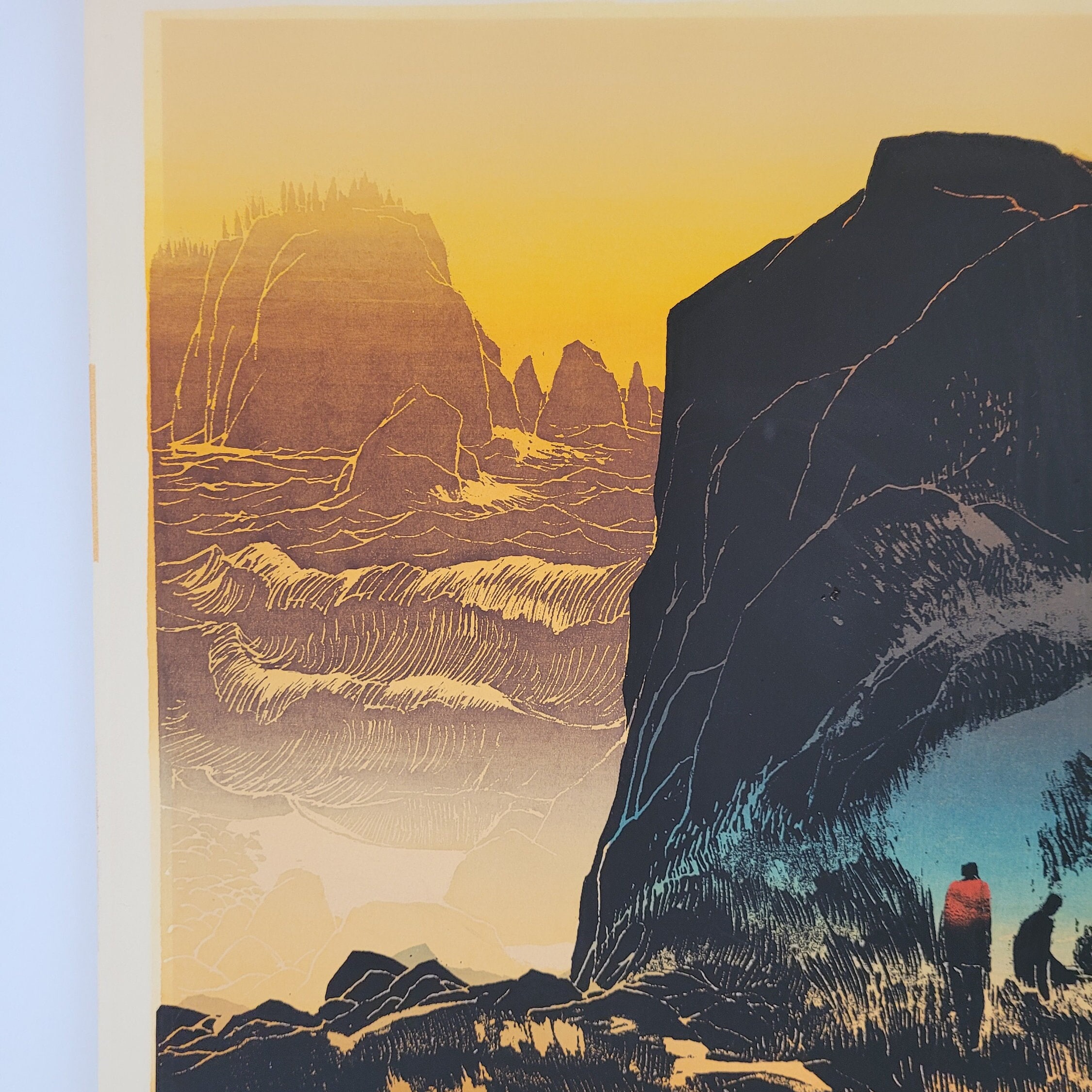 Original Serigraph Titled "The Storm Coast" Pencil Signed by American ...