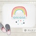 Splish Splash Rainbow Bath Mat Cute Kids Bathroom Decor - Etsy