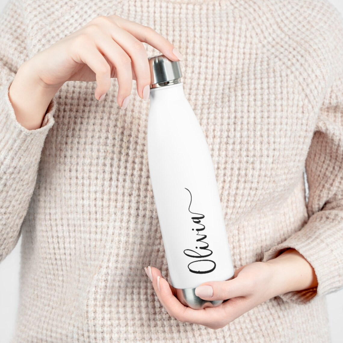 Personalized Bottle Custom Name Bottle Eco Friendly 20oz Etsy