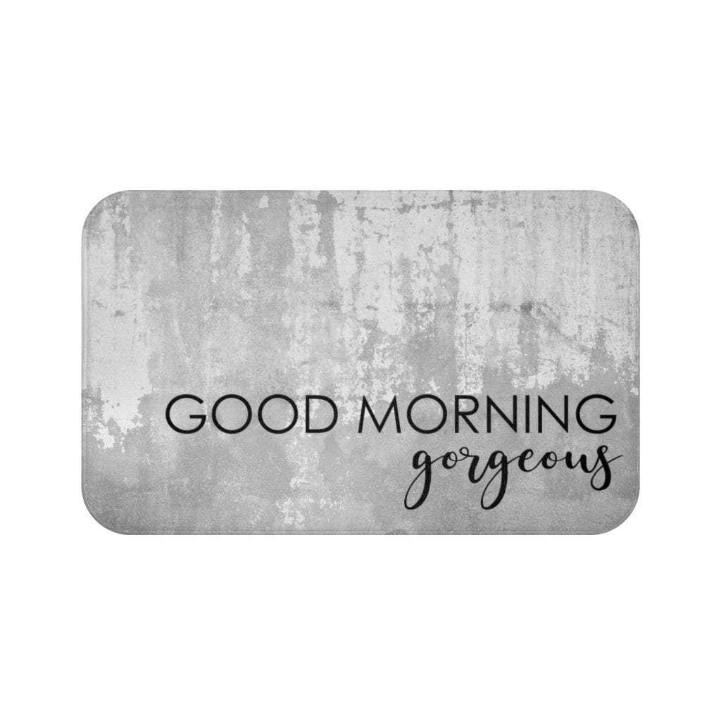 Good Morning Handsome & Gorgeous Matching Bath Mats - Etsy