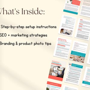 Etsy Shop Starter Guide: Printable Business Checklist (PDF Download) - Etsy